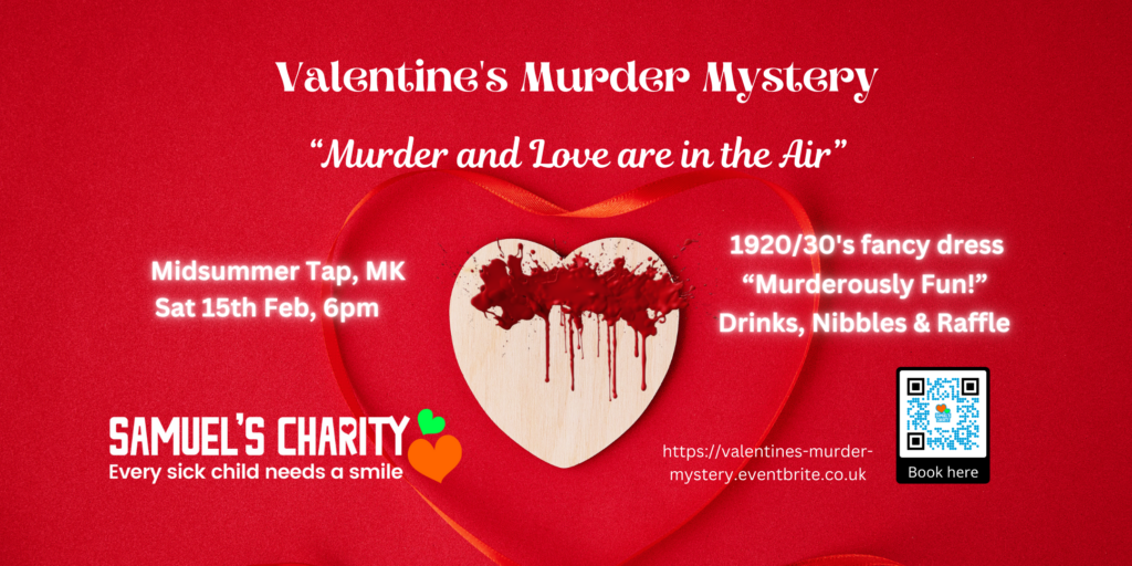 Murder Mystery Valentines - Murder and Love is in the Air! - Samuel's ...